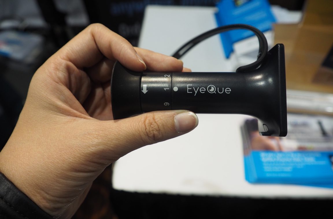 EyeQue มือถือจะแทนร้านวัดสายตา ประกอบแว่น – Dailygizmo