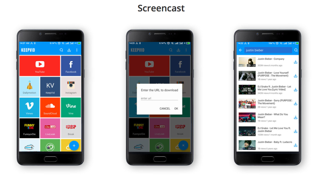 KeepVid Android สุดยอดแอปโหลดสารพัดวิดีโอ – Dailygizmo