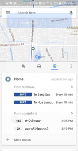 How To วิธีใช้ Google Maps บอกข้อมูลรถประจำทางแบบ Realtime – Dailygizmo