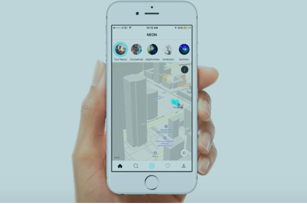 Neon ฝากข้อความแบบเท่ๆผ่านเทคโนโลยี AR – Dailygizmo