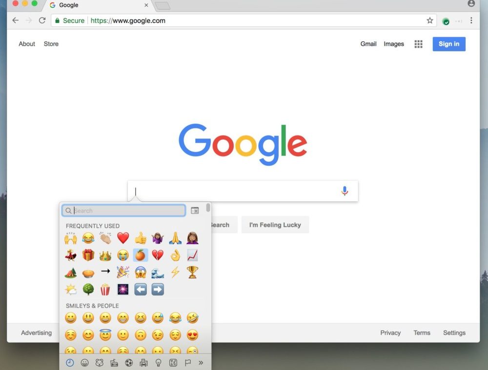 Google Chrome ทดสอบคลิกขวา เรียกใช้งาน emoji บนคอมพิวเตอร์ – Dailygizmo