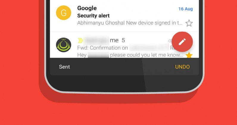 แอป Gmail บน Android ใช้งาน undo sent ได้แล้ว – Dailygizmo