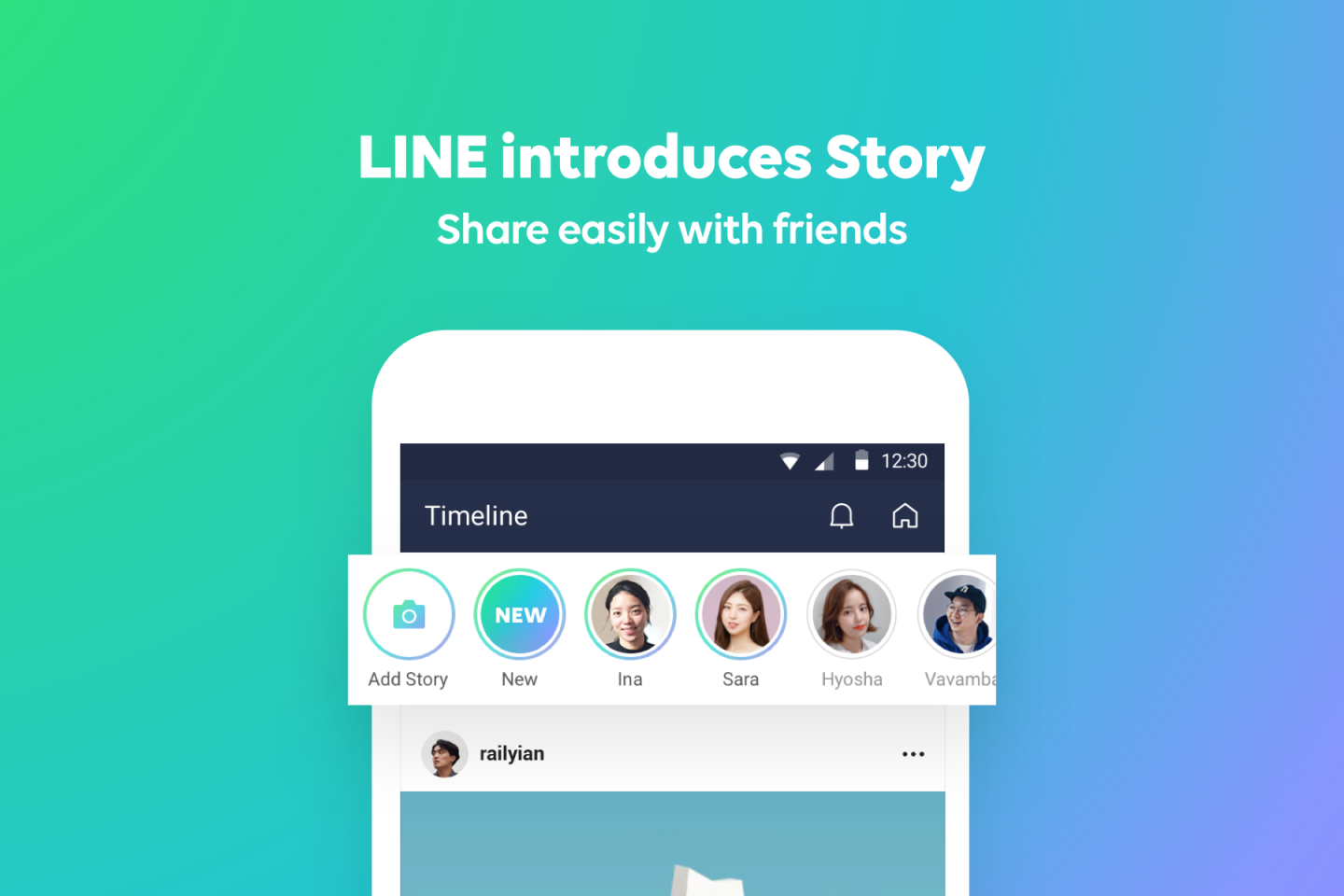 Stories มาแรง!!! LINE เพิ่ม Stories บนหน้า Timeline – Dailygizmo