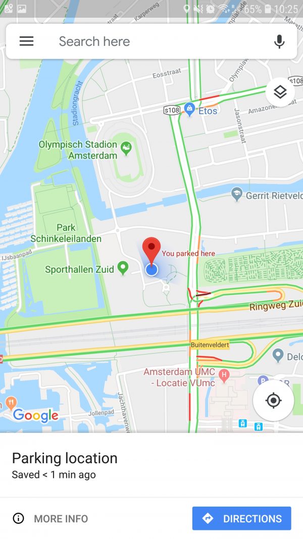 How to ใช้ Google Maps ช่วยจำที่จอดรถ – Dailygizmo