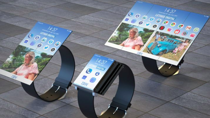 IBM โชว์สิทธิบัตร Smartwatch กางจออกมาเป็นแท็บเล็ตได้ – Dailygizmo