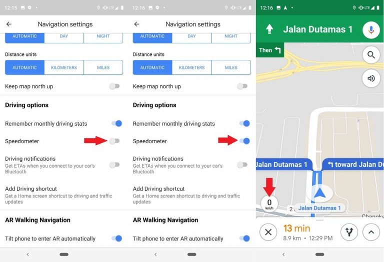 How To เปิดโหมดวัดความเร็วบน Google Map Speedometer – Dailygizmo