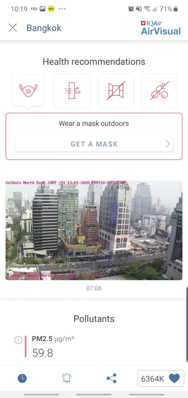 เช็คฝุ่น PM2.5 เตรียมพร้อมรับมือคุณภาพอากาศผ่านแอป – Dailygizmo
