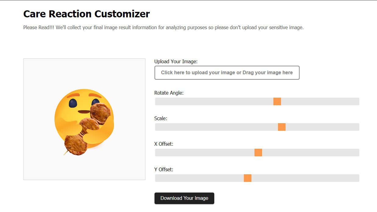 How to: เปลี่ยนอ้อมกอดของ Care Reaction จาก Facebook ให้กอดอะไรก็ได้ ...