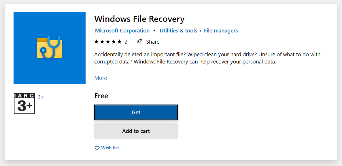 Windows File Recovery กู้ไฟล์ที่เผลอลบ ใช้งานฟรี – Dailygizmo