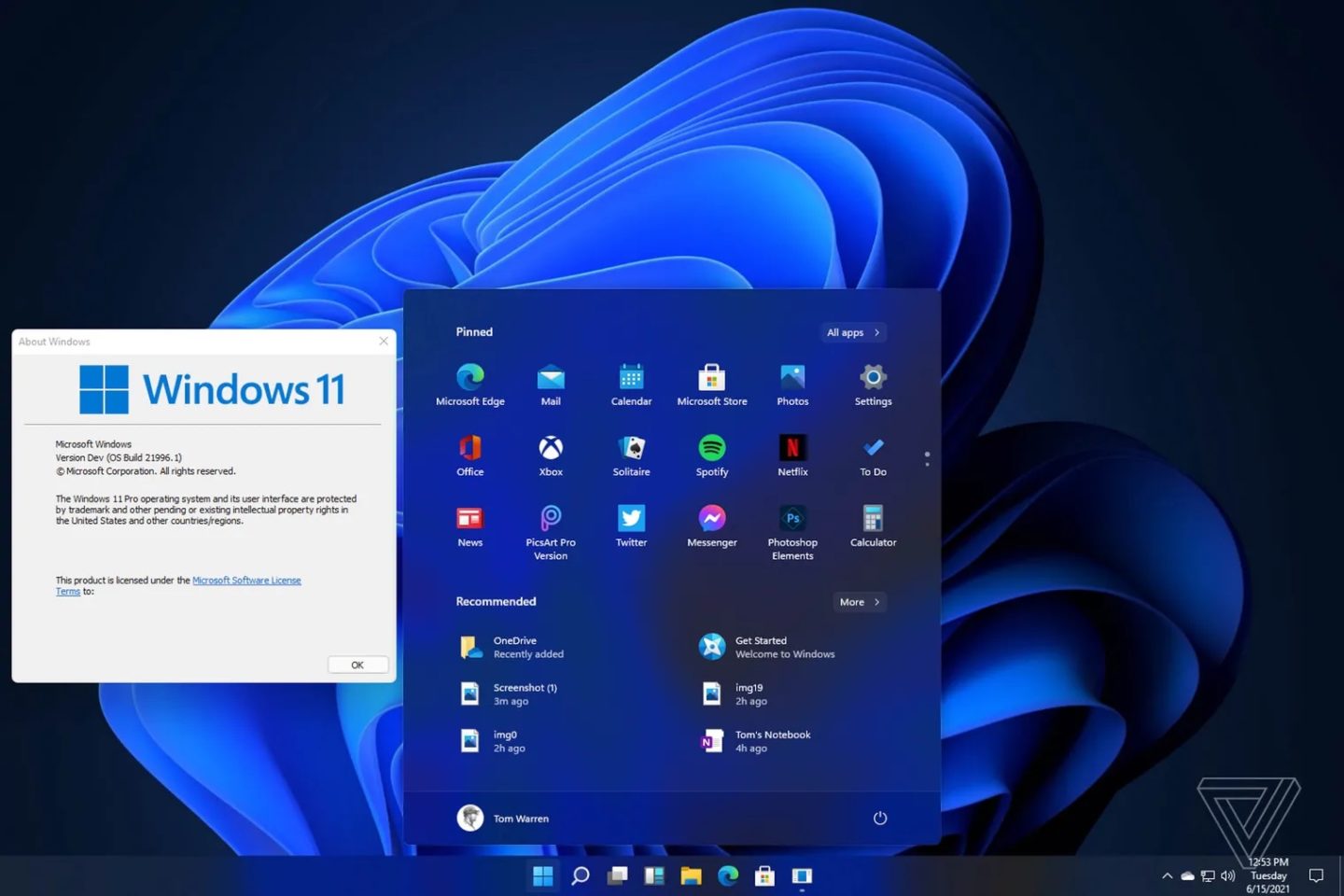 หลุด UI ของ Windows 11 ก่อนงานเปิดตัว – Dailygizmo